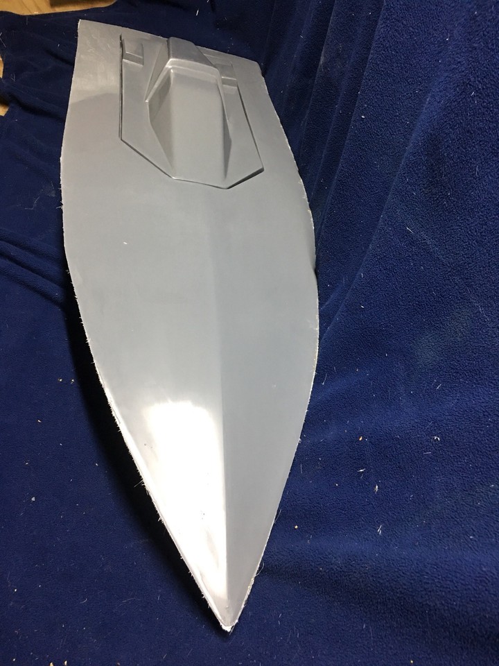 42” RC JET DRIVE BOAT KIT FITS GAS MOTOR -FLAT PAD V HULL W MARINE PLY ...