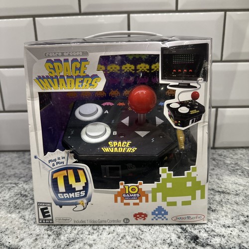 JAKKS Pacific Plug and Play TV Games - Space Invaders & Others (10 ...