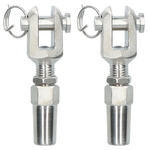 4mm Wire Cable Rope Jaw Rigging Terminal Swageless DIY Fitting ...