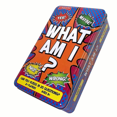 What Am I? Card Game in Metal Tin | eBay