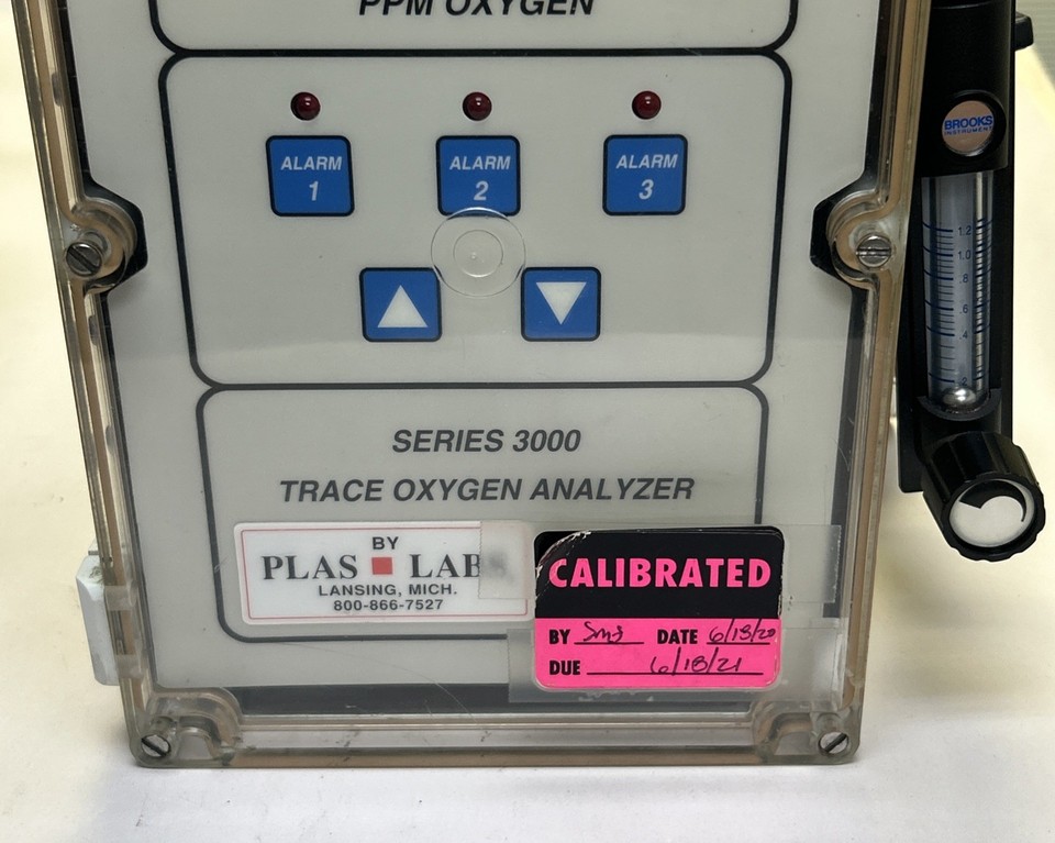 PLAS LABS,SERIES 3000,TRACE OXYGEN ANALYZER | eBay