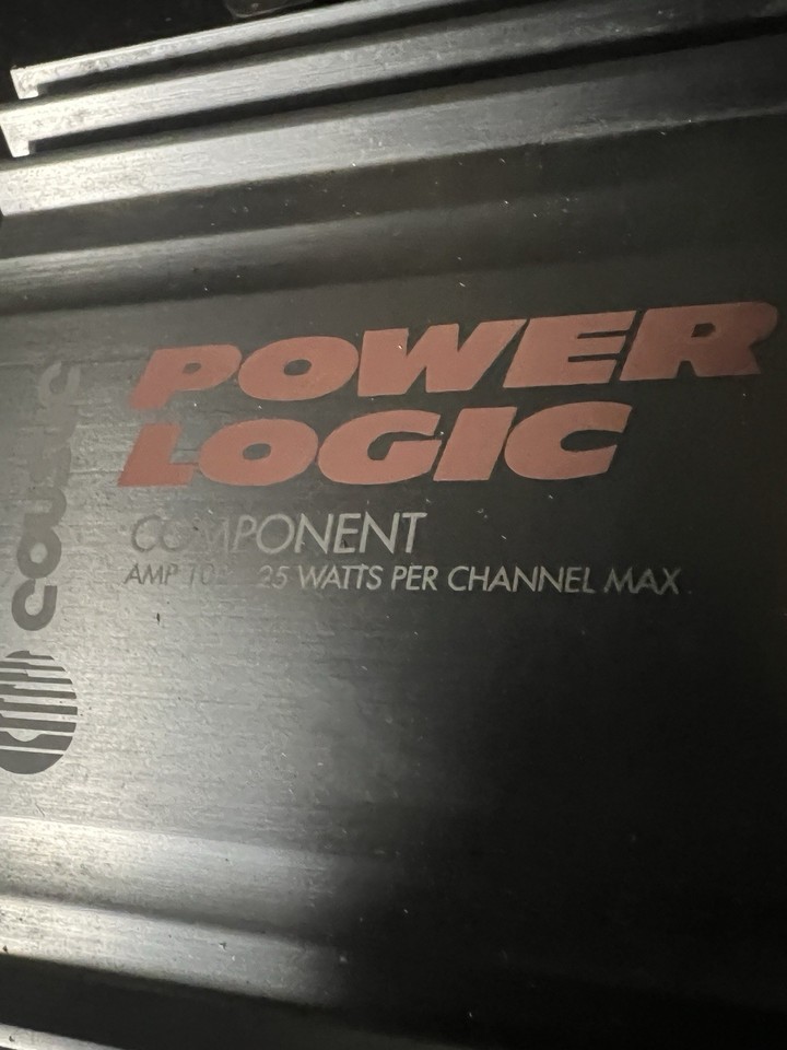 Coutic Power Logic Car Audio Amplifiers Set | eBay