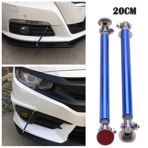 2x Adjustable Splitter Lip Spoiler Support Rod Strut Tie Bar Support ...
