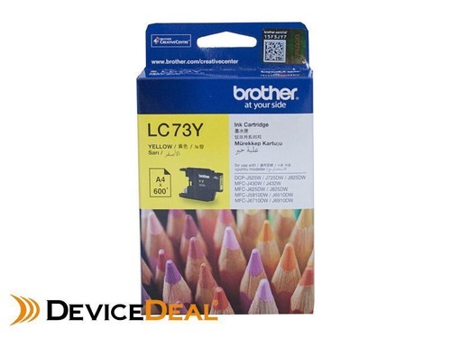 Brother LC73 Yellow Ink Cartridge | eBay Australia