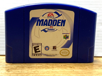 Madden NFL 2001 - Nintendo 64, N64 - CARTRIDGE ONLY ***NOT TESTED*** AS ...
