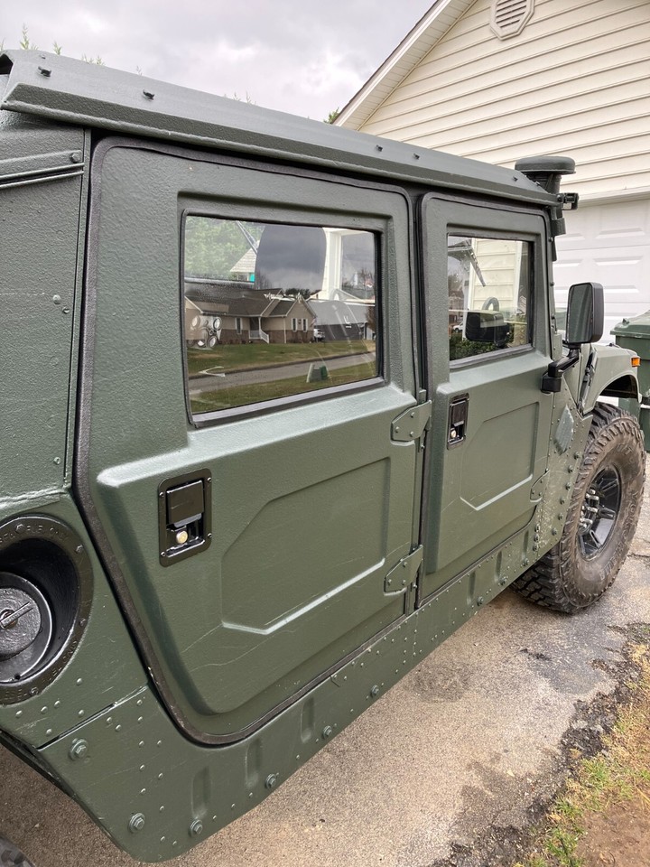 OBO-Preassembled Doors for HMMWV, Hummer H1, Humvee, M998-Tinted Power ...