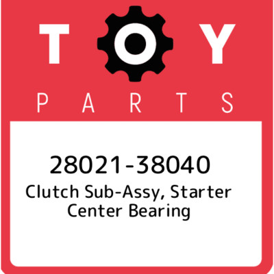 28021-38040 Toyota Clutch sub-assy, starter center bearing 2802138040 ...