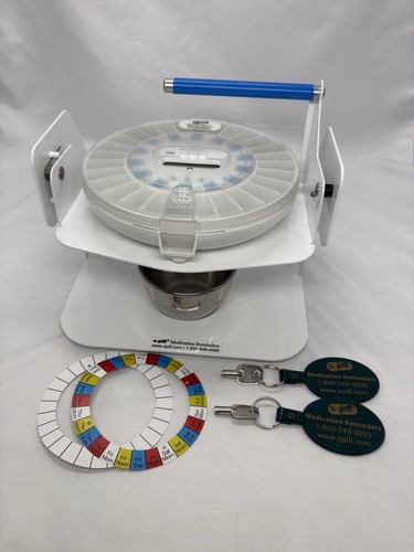 E-Pill Medication Reminder Dispenser Automatically Dispenses Pills ...
