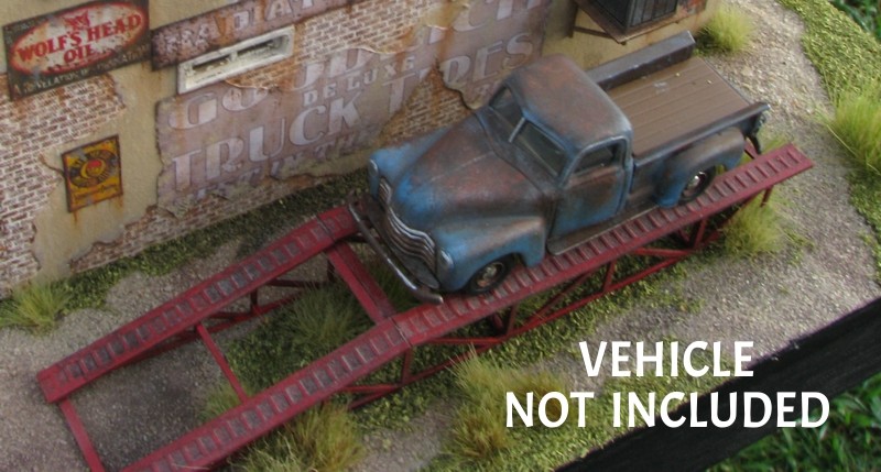 HO Scale Automobile Service Ramp Kit by Showcase Miniatures (2334) | eBay