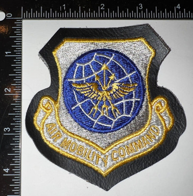 USAF US Air Force Mobility Command Leather Edge A-2 Jacket Patch | eBay