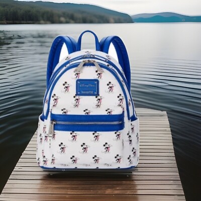 Disney Parks Mickey Mouse Americana Patriotic USA Loungefly Mini ...