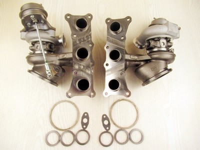 11657593020 11657593022Twin Turbo For BMW 740i 740Li X6 35iX E71 E72 3 ...