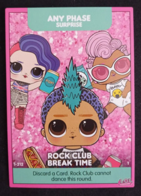 LOL Surprise! Dance Off #1-212 Rock Club Break Time Popular Card | eBay