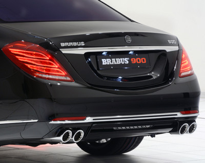 BRABUS Valve Controlled Exhaust System & Rear Diffuser Set for W222 ...
