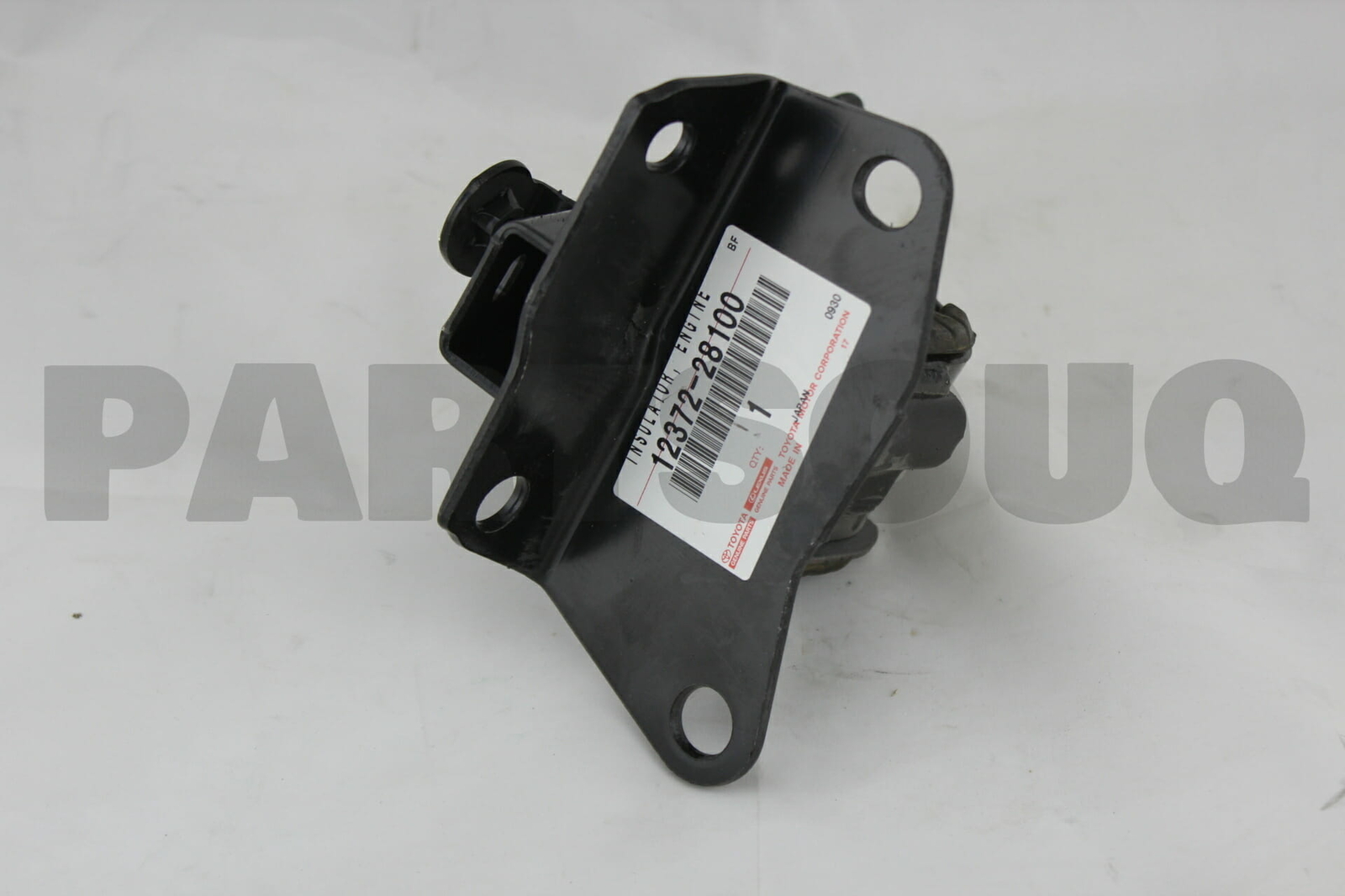 1237228100 Genuine Toyota INSULATOR, ENGINE MOUNTING, LH(FOR TRANSVERSE ...