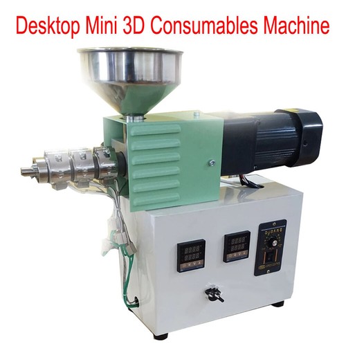 Mini Extruder DIY Desktop Single Screw Plastic Extrusion 3D Consumables ...