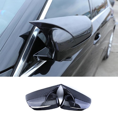 For BMW X2 2018-2021 Carbon Fiber ABS OX Horn Rear View Side Mirror ...