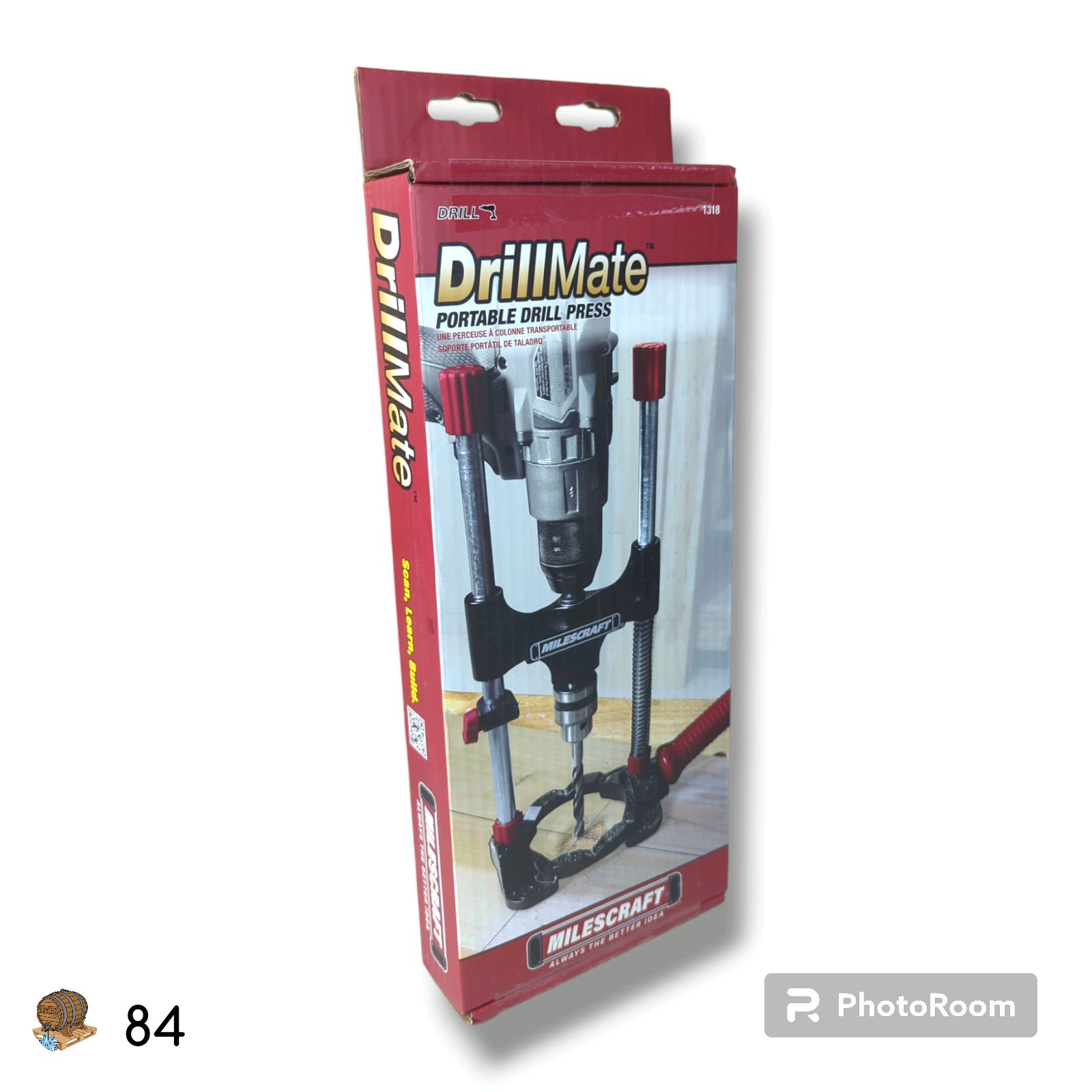 Milescraft 1318 DrillMate Portable Drill Guide - Drill Guide Attachment | eBay
