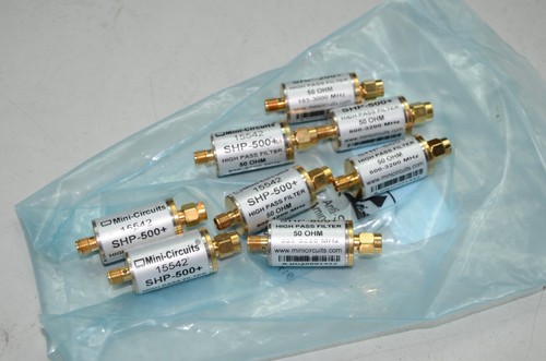 Mini-Circuits 15542 SHP-500+ 500 to 3200 Mhz 50 Ohm High Pass Filter ...
