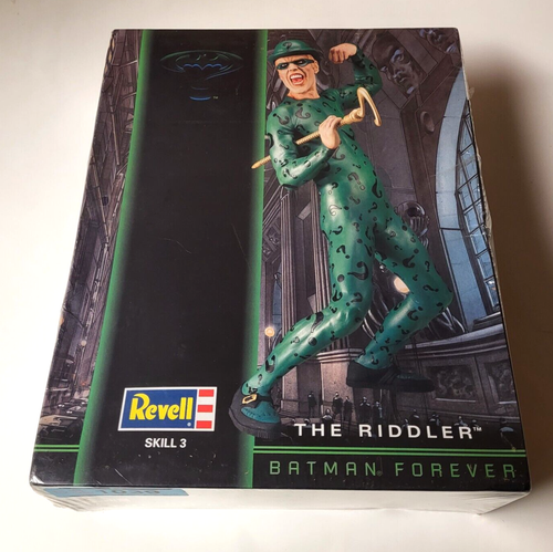 Vintage Rare 90s Revell Batman Forever The Riddler Vilain Diy Box Movie ...