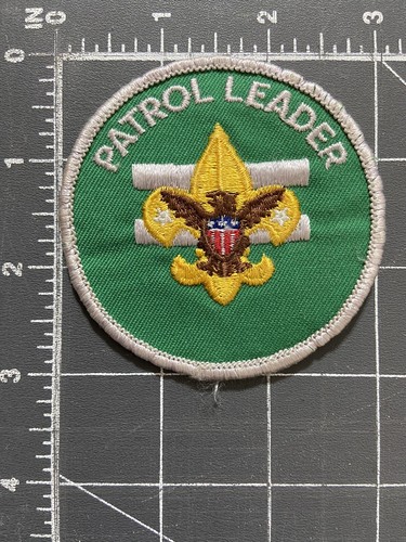 Vintage Patrol Leader Patch BSA Boy Scouts of America Leadership ...