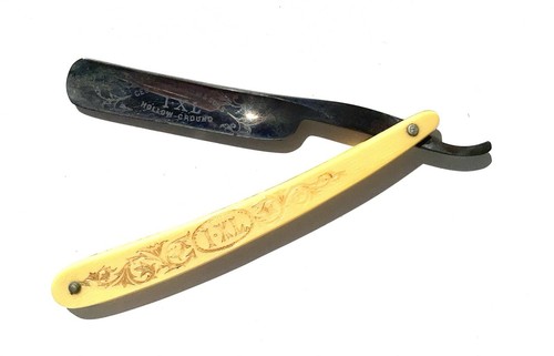 Antique George WOSTENHOLM Real I XL Straight Razor Sheffield England ...