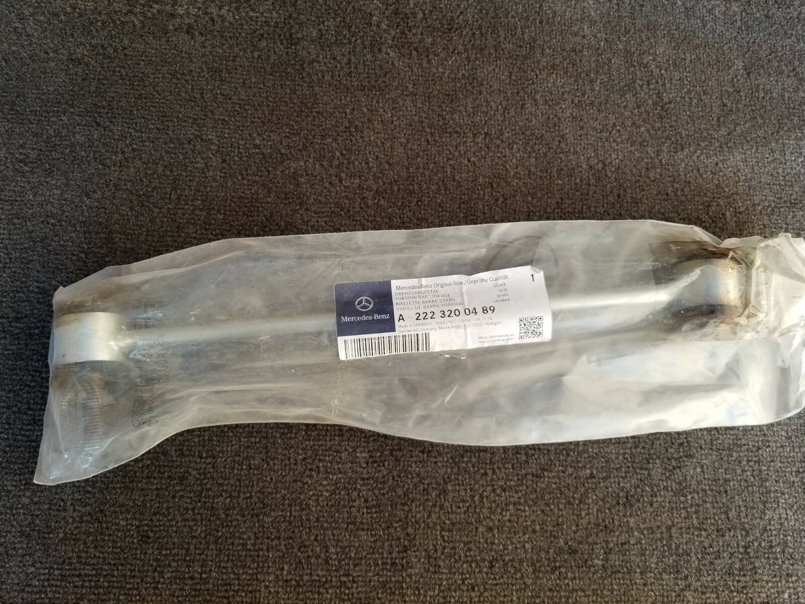 NEW Mercedes Lemforder 3726001 Rod/Strut Stabilizer Link Right ...