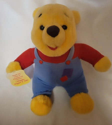 Vintage 1997 Disney Mattel Winnie The Pooh Tested Working Plush Doll ...