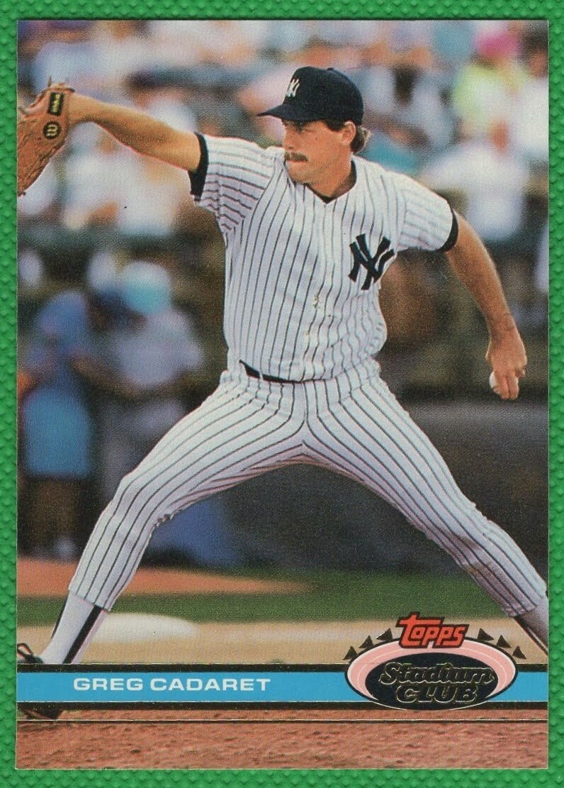 1991 Topps Stadium Club - #536 Greg Cadaret for sale online | eBay