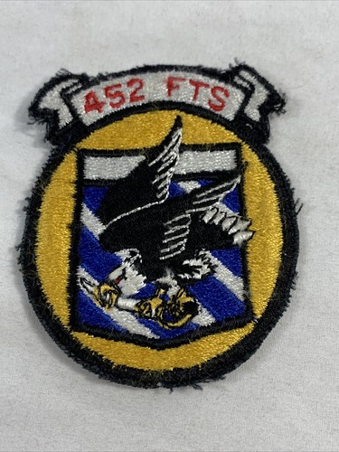 USAF 452nd Flying Training Squadron Patch Mather AFB | eBay