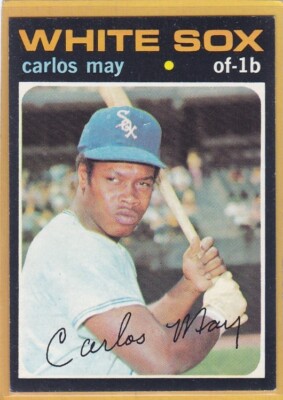 1971 TOPPS BASEBALL CARLOS MAY #243 WHITE SOX EXMT *97406 | eBay