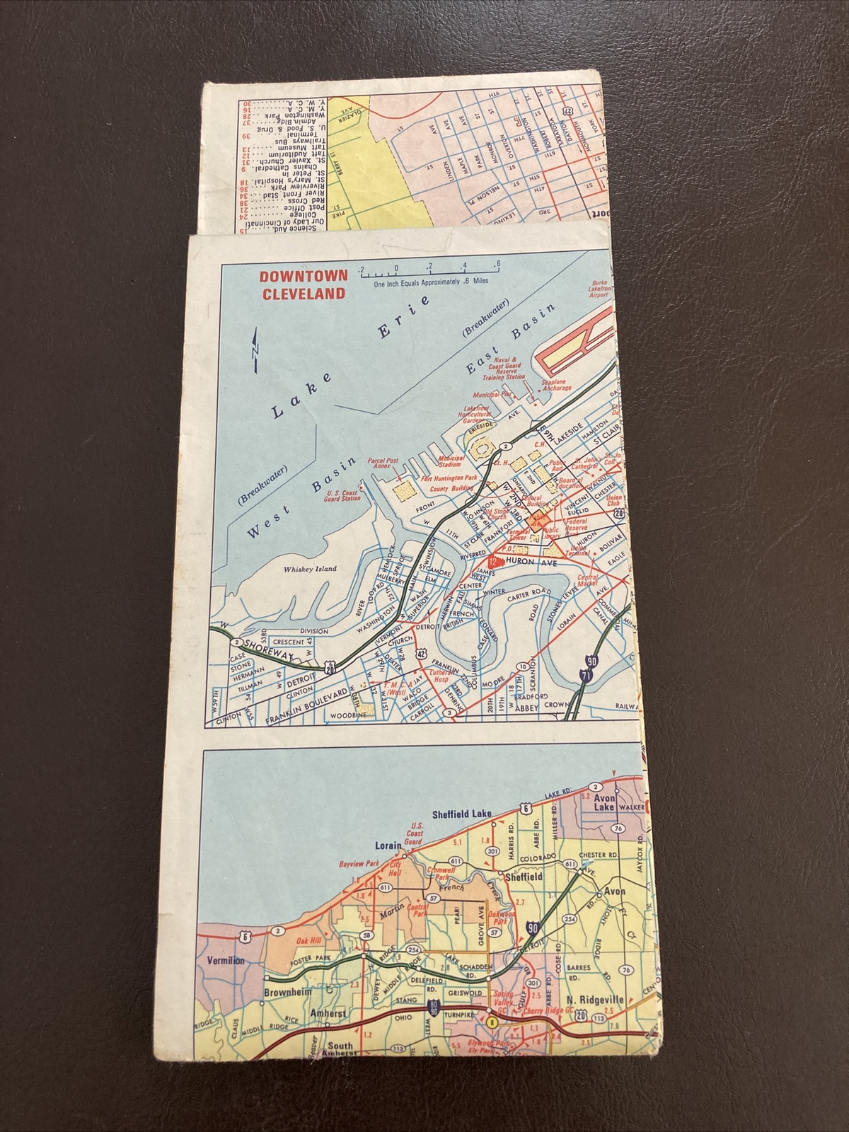 1971 1972 Ohio Map Sunoco DX Gas Stations Travel map | eBay