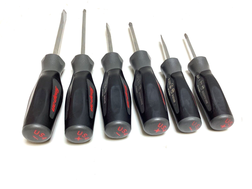 NEW Snap-on™ Instinct Grey Soft Handled 6-piece Screwdriver SET ...