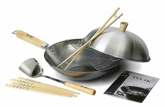 Ken Hom KH331103 31cm Carbon Steel Pan - 10 Piece for sale online | eBay