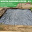 Woven Heavy Duty Ground Cover & Weed Membrane | 1m, 2m, 3m, 4m, 5m ...