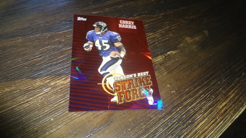 1999 TOPPS #SB24 STRIKE FORCE COREY HARRIS FOOTBALL CARD | eBay
