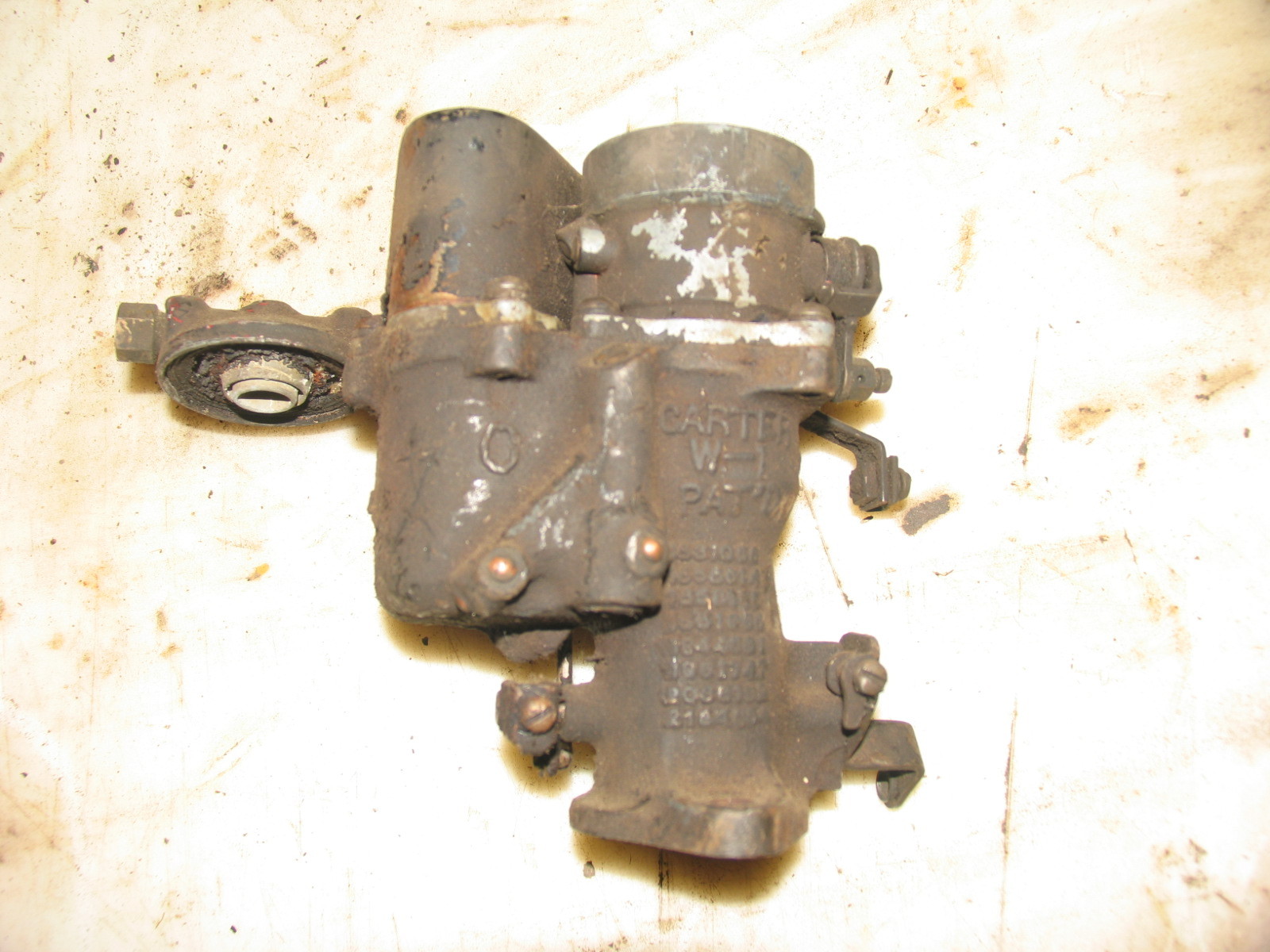 Carter W-1 Carburetor Carb Chevy Ford Dodge ? | eBay
