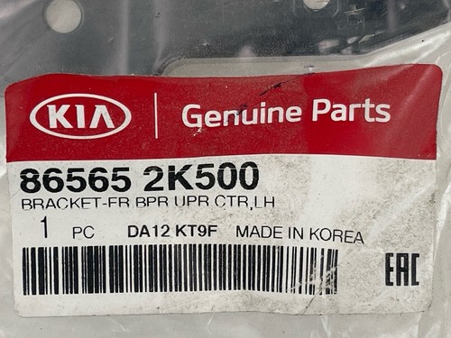 GENUINE FRONT BUMPER GRILLE CENTER BRACKET LEFT for 12-13 KIA SOUL ...