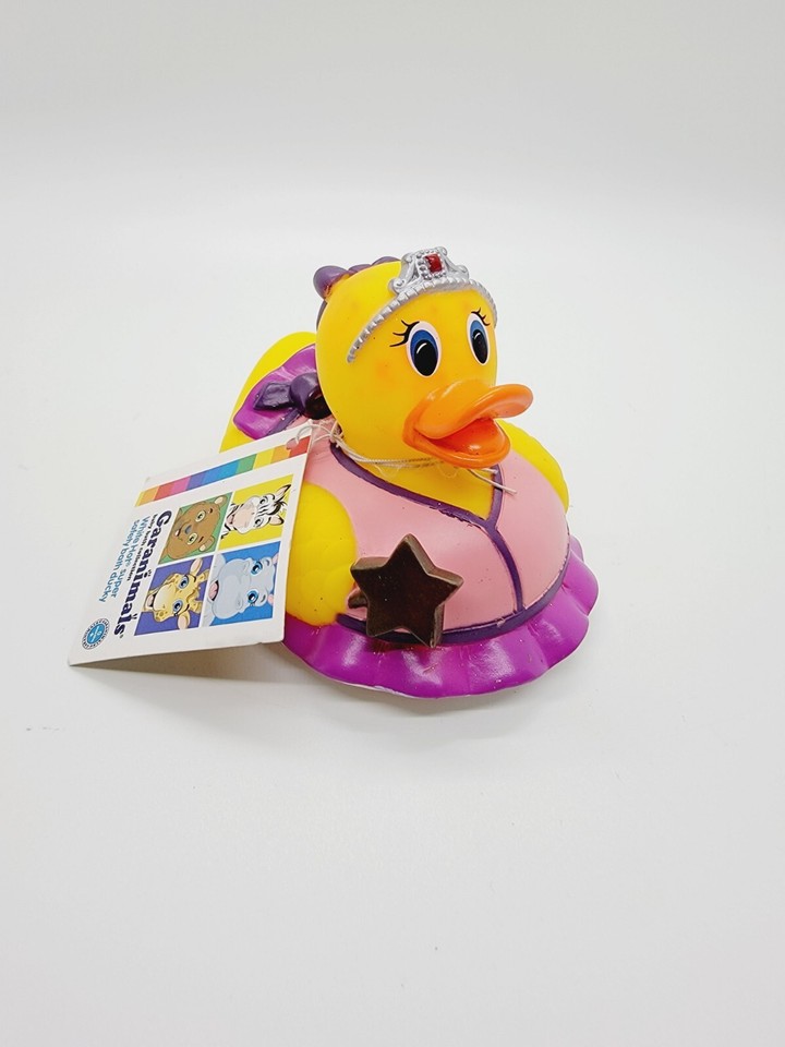 Munchkin Safety Rubber Duck Hot 2005 Bath Toy Duckie Ballerina Princess ...