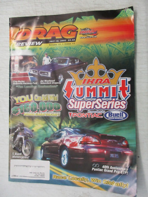 IHRA DRAG REVIEW MAGAZINE JULY 19, 2002 CHIP HORTON JAY WOODWARD SUMMIT ...