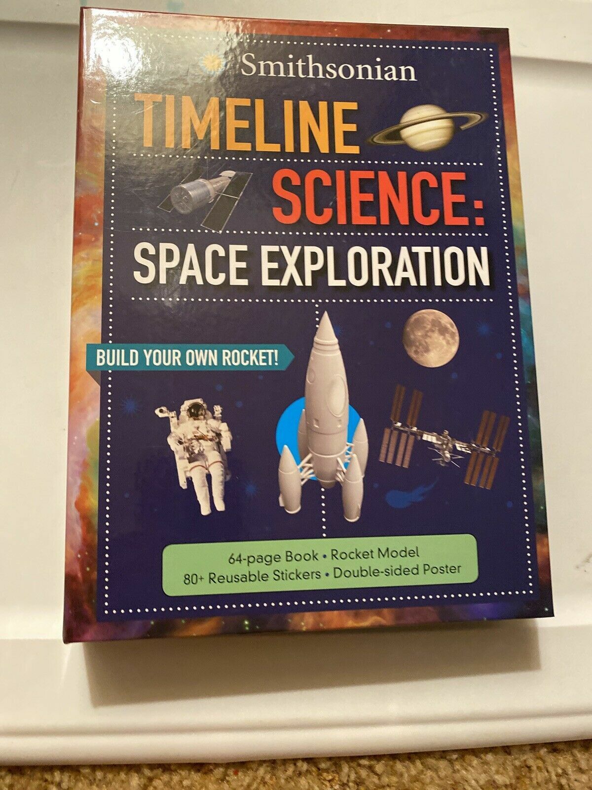 Smithsonian Timeline Science Space Exploration- NEW book, model rocket ...