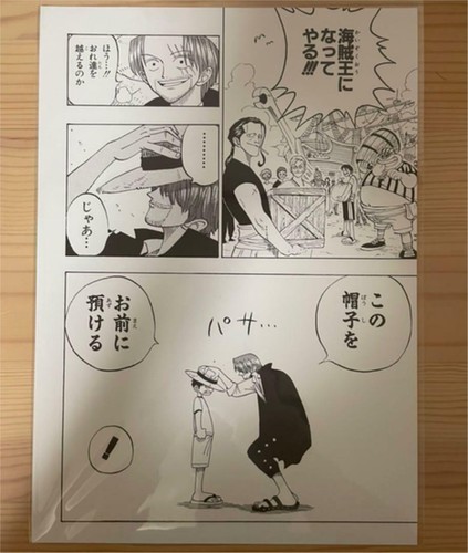 Duplicate original photo One Piece rare Japan manga movie anime limité ...