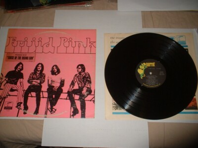 FRIJID PINK "Frijid Pink" LP Parrot #PAS 71033 w/ Rising Sun hype ...