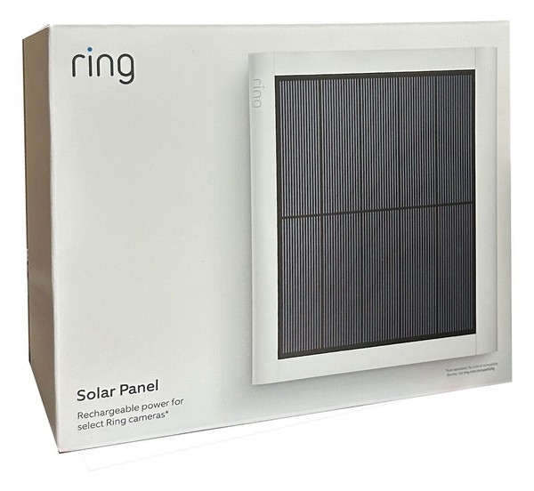 Ring 2nd Generation 4W Solar Panel for Select Ring Security Cameras ...