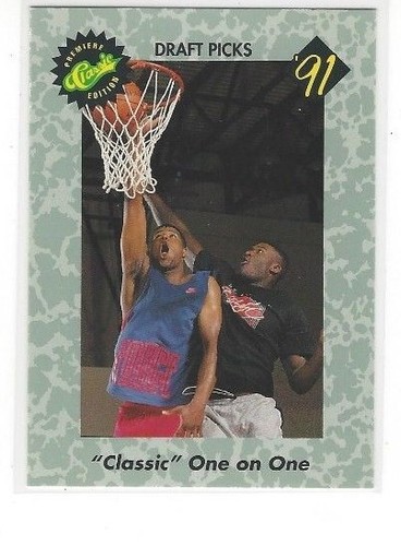 1991 CLASSIC BASKETBALL DRAFT PICKS LARRY JOHNSON / BILLY OWENS #45 ...