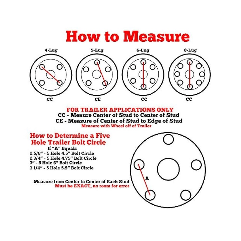 16" Silver Mod Trailer Wheel 8 Lug (8x6.5) Bolt Circle | eBay