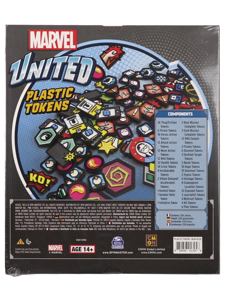 CMON Marvel United: Plastic Tokens for sale online | eBay