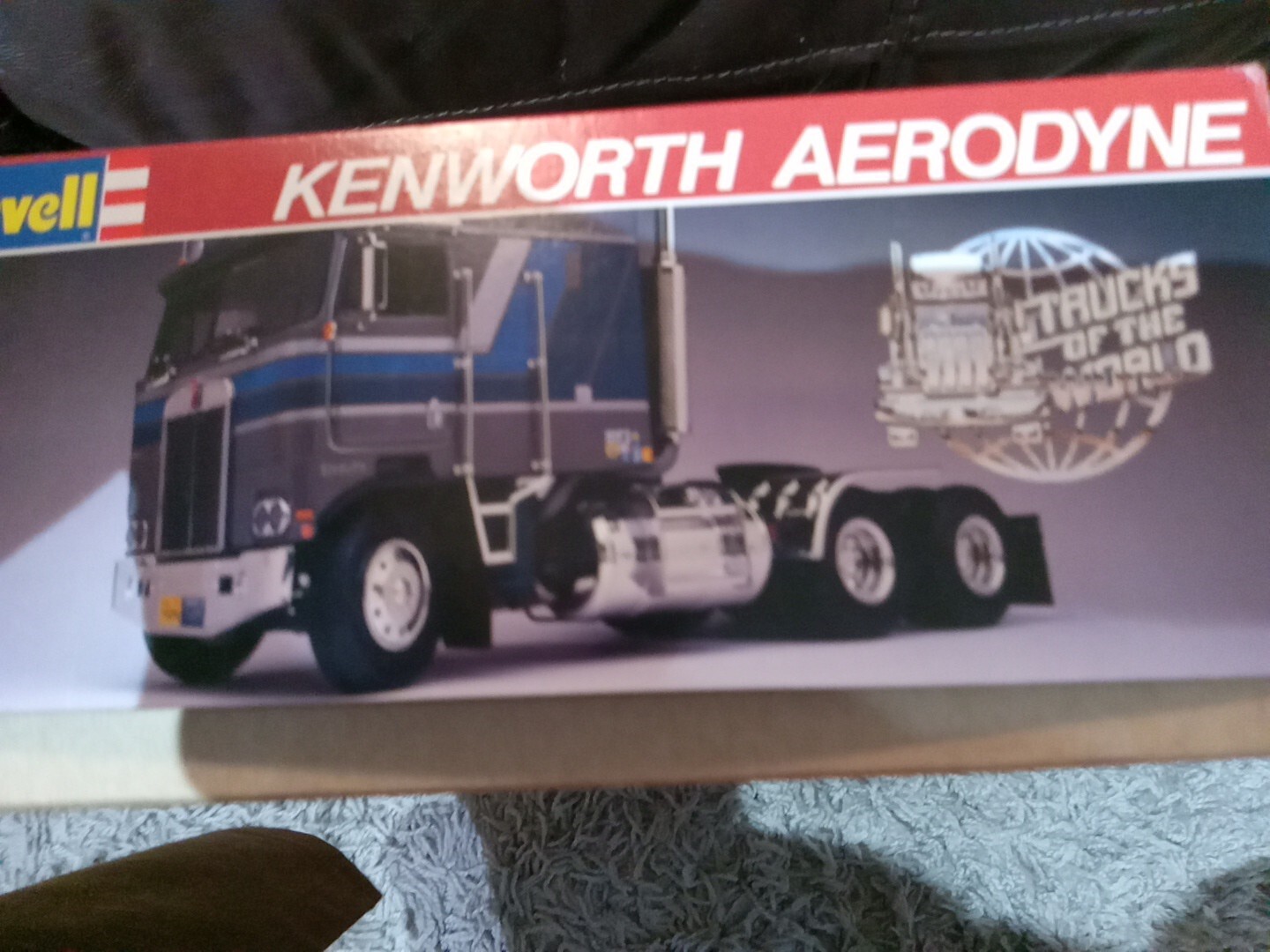 revell kenworth aerodyne trucks of the world truck model kit open box ...