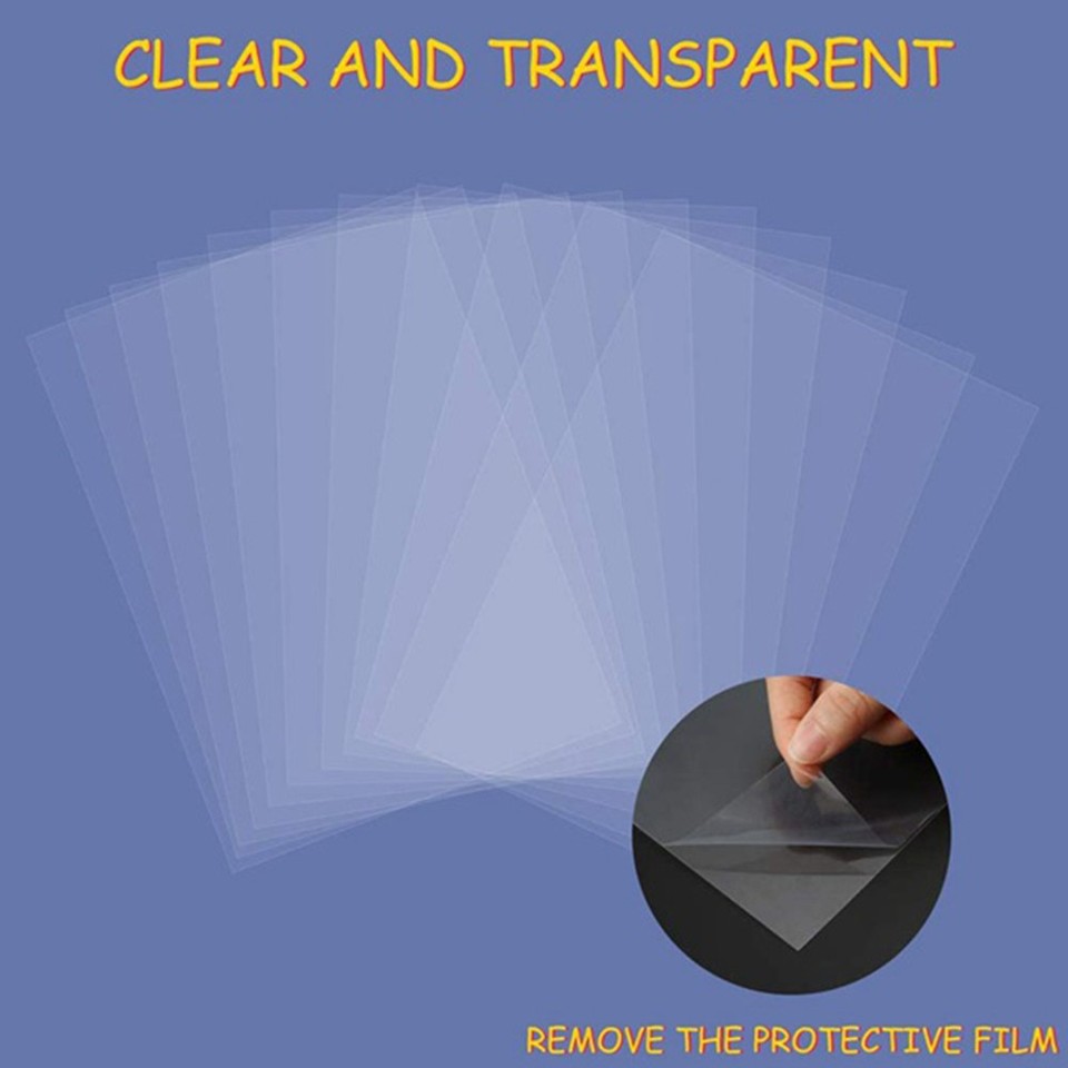 Heat Shrink Plastic Sheets Pack, Include Blank Shrinky Art Film 125 ...