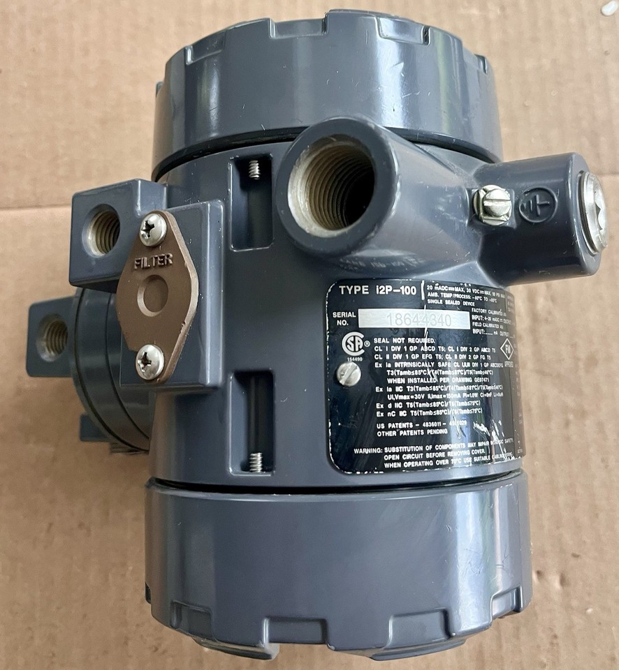 EMERSON FISHER I2P-100 ELECTRO PNEUMATIC TRANSDUCER New | eBay